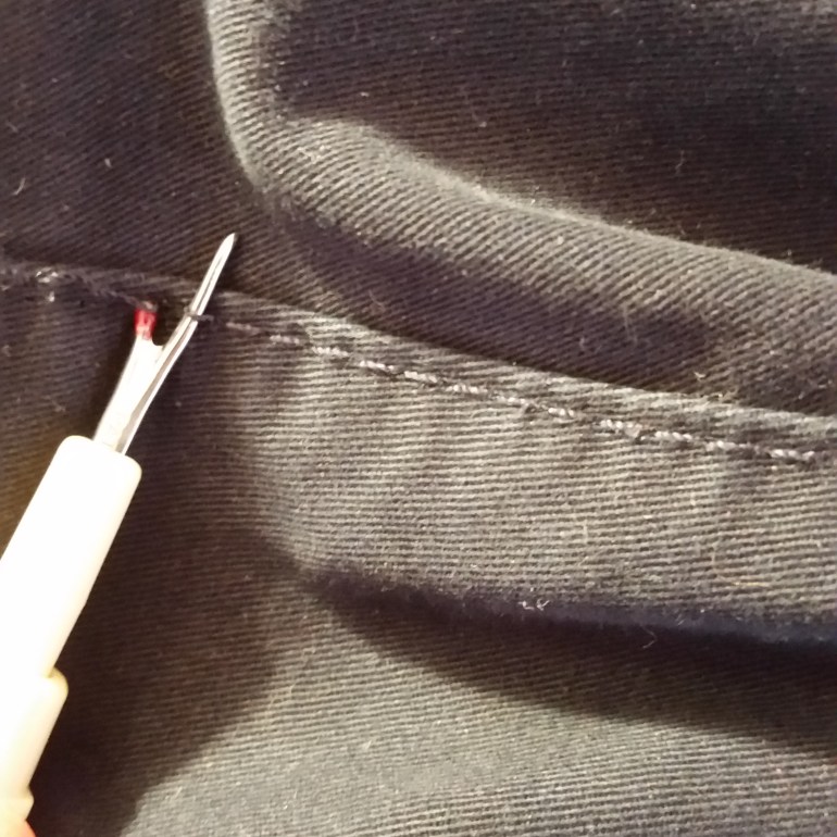 How to take in the waistband on a pair of shorts! – Allison Stitch