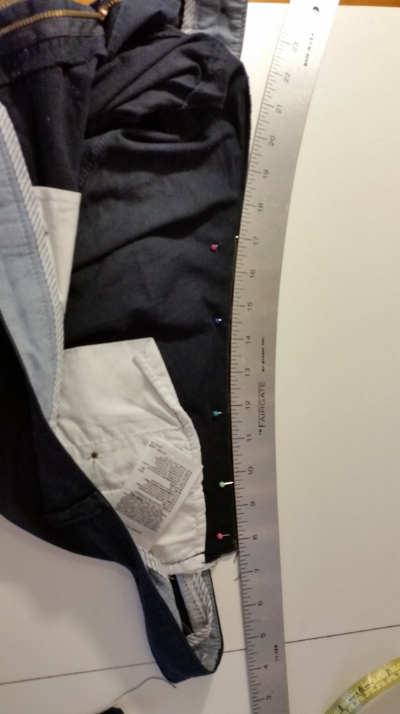 How to take in the waistband on a pair of shorts! – Allison Stitch